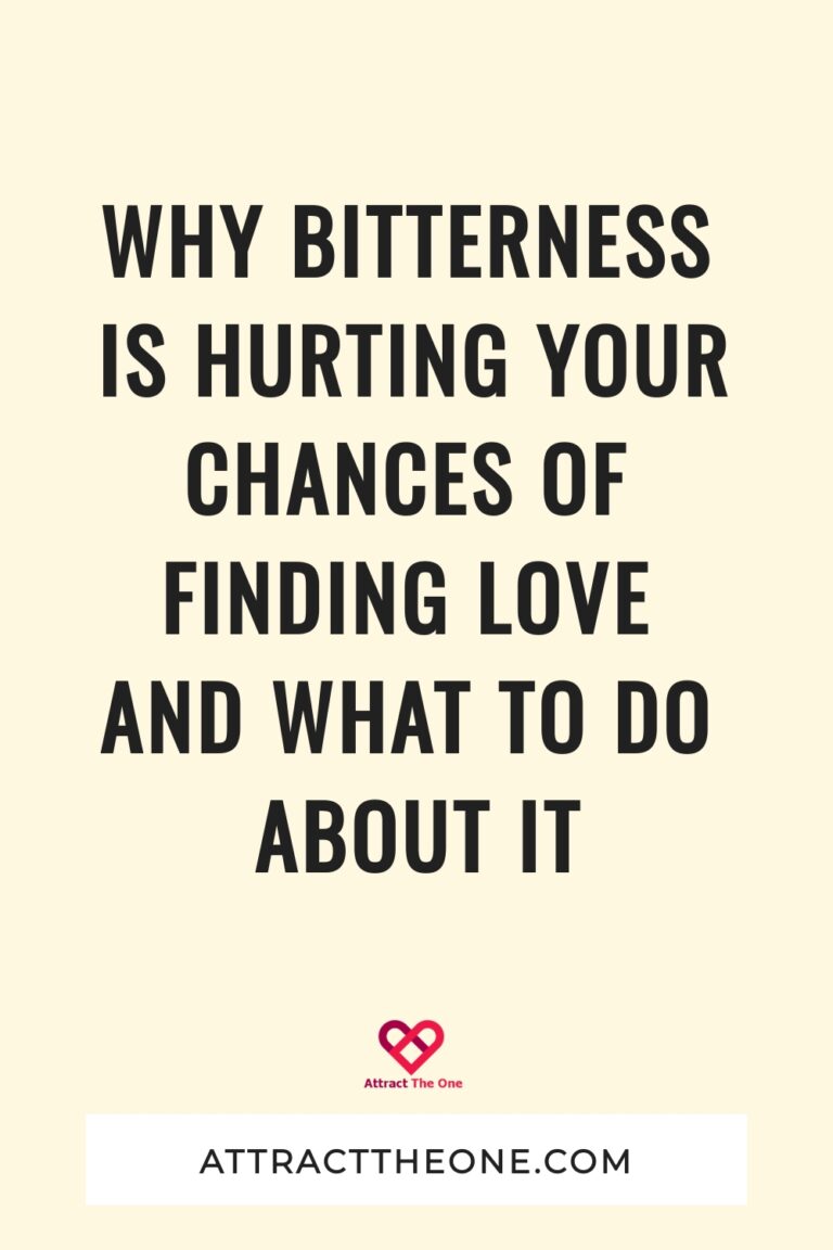 Why Bitterness Is Hurting Your Chances Of Finding Love And What To Do ...