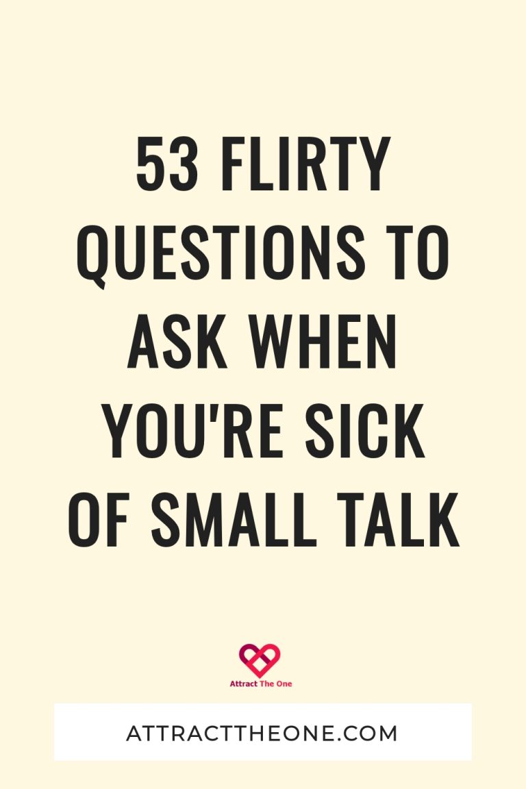 53 Flirty Questions To Ask When You're Sick Of Small Talk